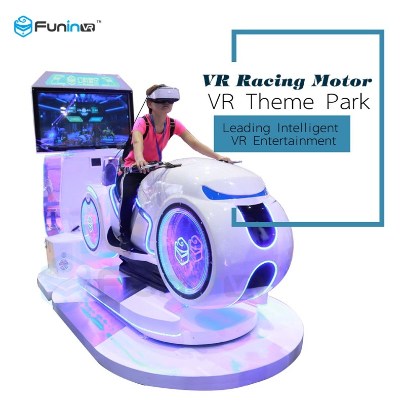 Satu Pemain VR Racing Car Driving Simulator Desain Futuristik Untuk ...